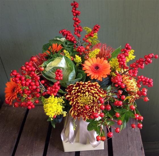 Autumn Cornucopia Evergreens Florist Keswick