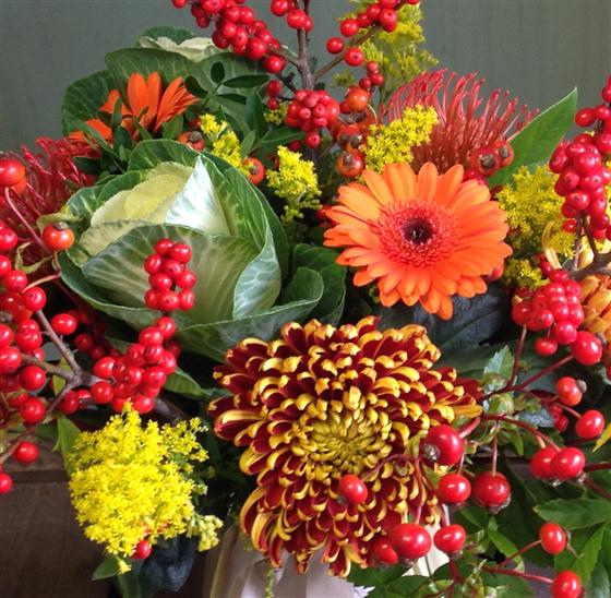 Autumn Cornucopia Evergreens Florist Keswick